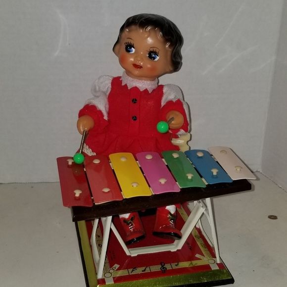 Le Petit jdueur | Toys | Vintage Musical Clockworklittle Performer ...